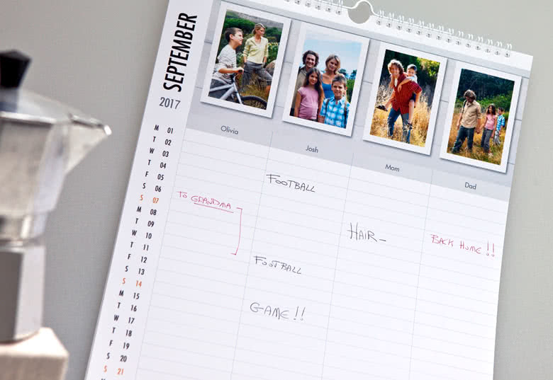 Personalised Family Planner With Photo Smartphoto UK Personalised Family Planner With Photo Smartphoto UK