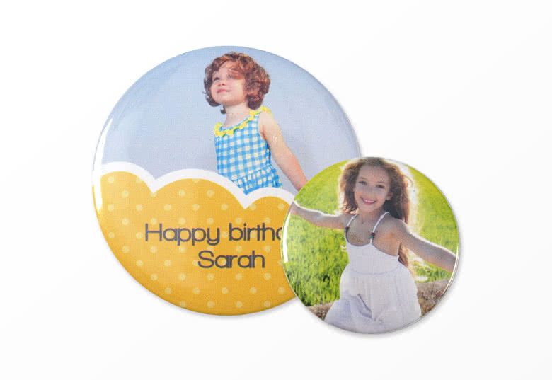 Button, Button mit Foto bedrucken – Anstecker, Button foto, Foto ...