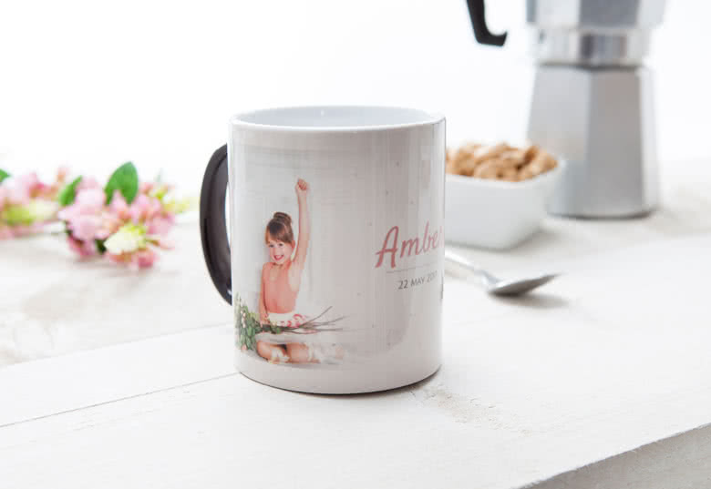 Idée Cadeau : Mug magique, mug photo, tasse personnalisée