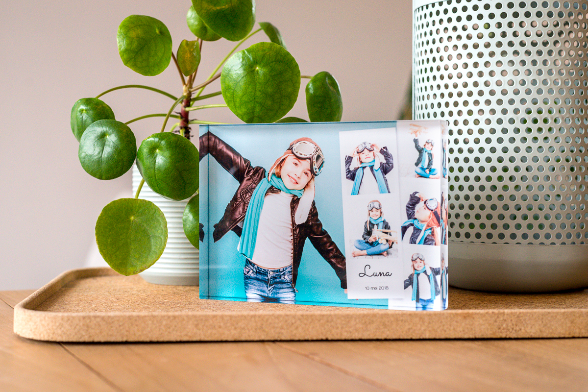 Idée cadeau : photo sur verre personnalisée - smartphoto