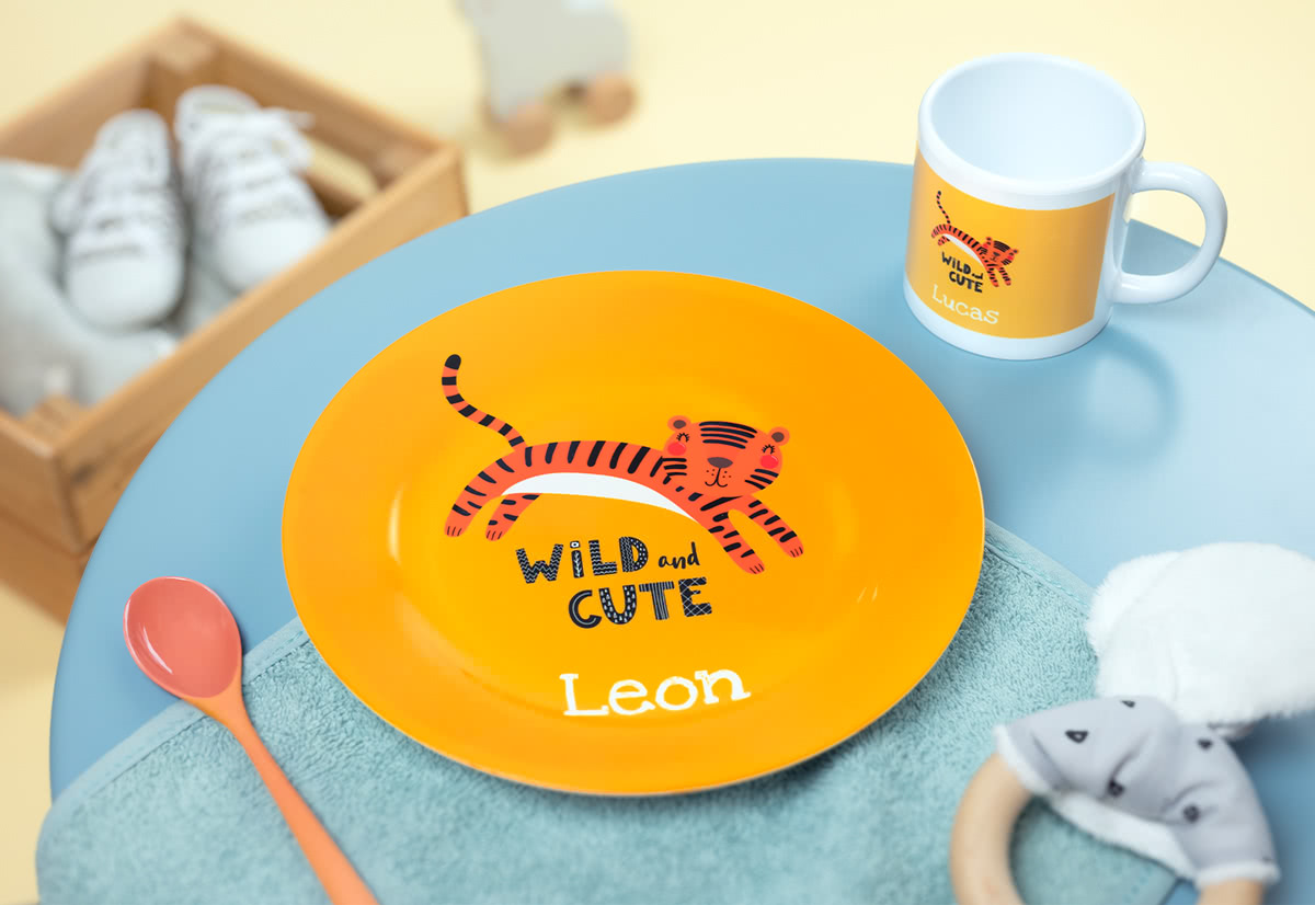 Kinderteller mit Namen & Foto selbst gestalten - smartphoto