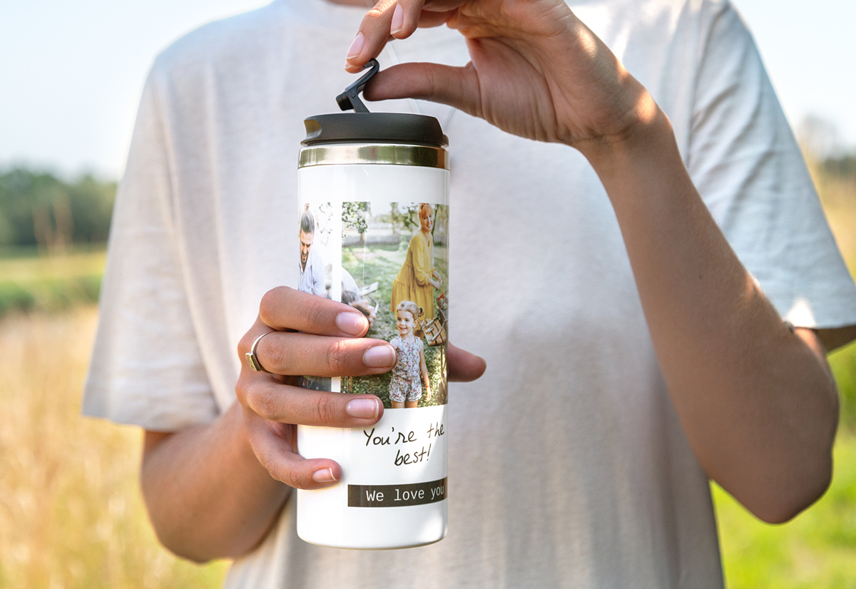Personalised Travel Mug | Design Your Own Coffee Flask