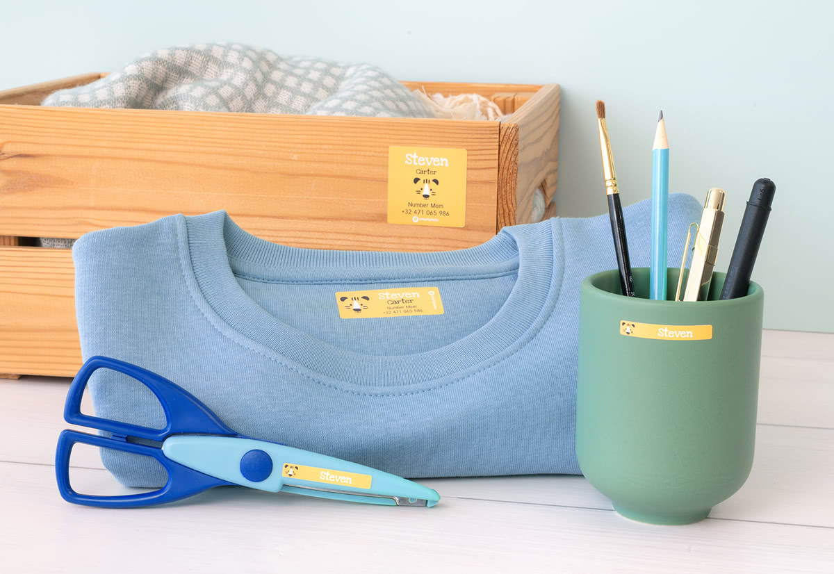 Personalised marking labels starter pack