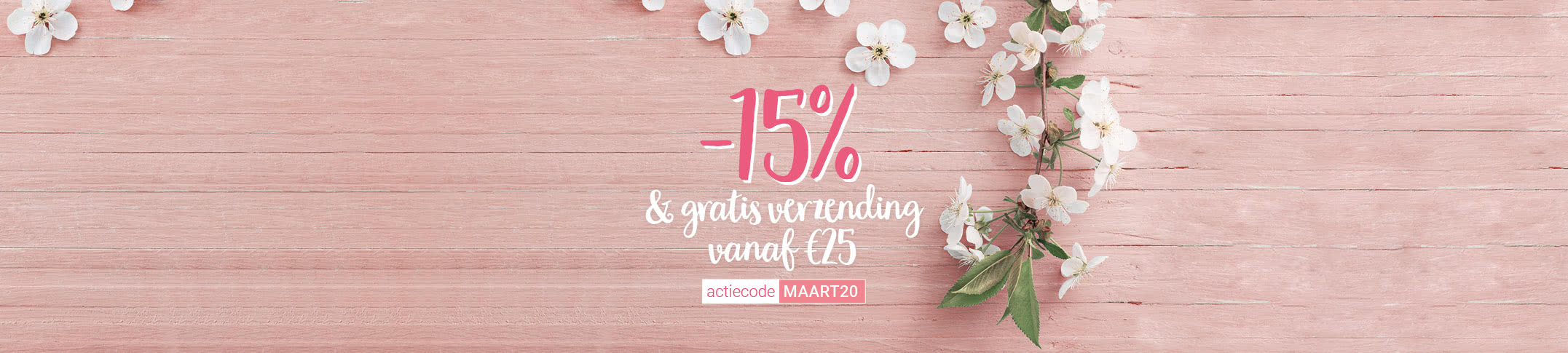 Actiecode en korting van de maand