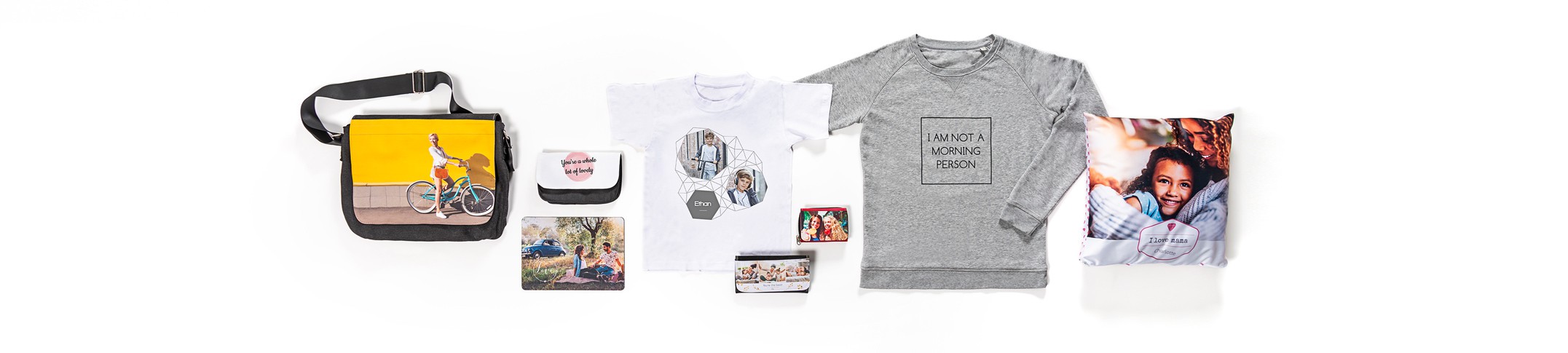 Vêtements et accessoires de mode personnalisés