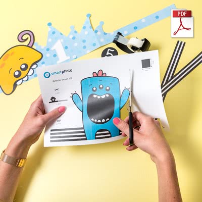 Invitationer og pynt til børnefødselsdag og fest